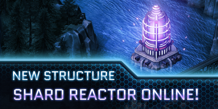 The Shard Reactor can now be built, this structure is available to ...